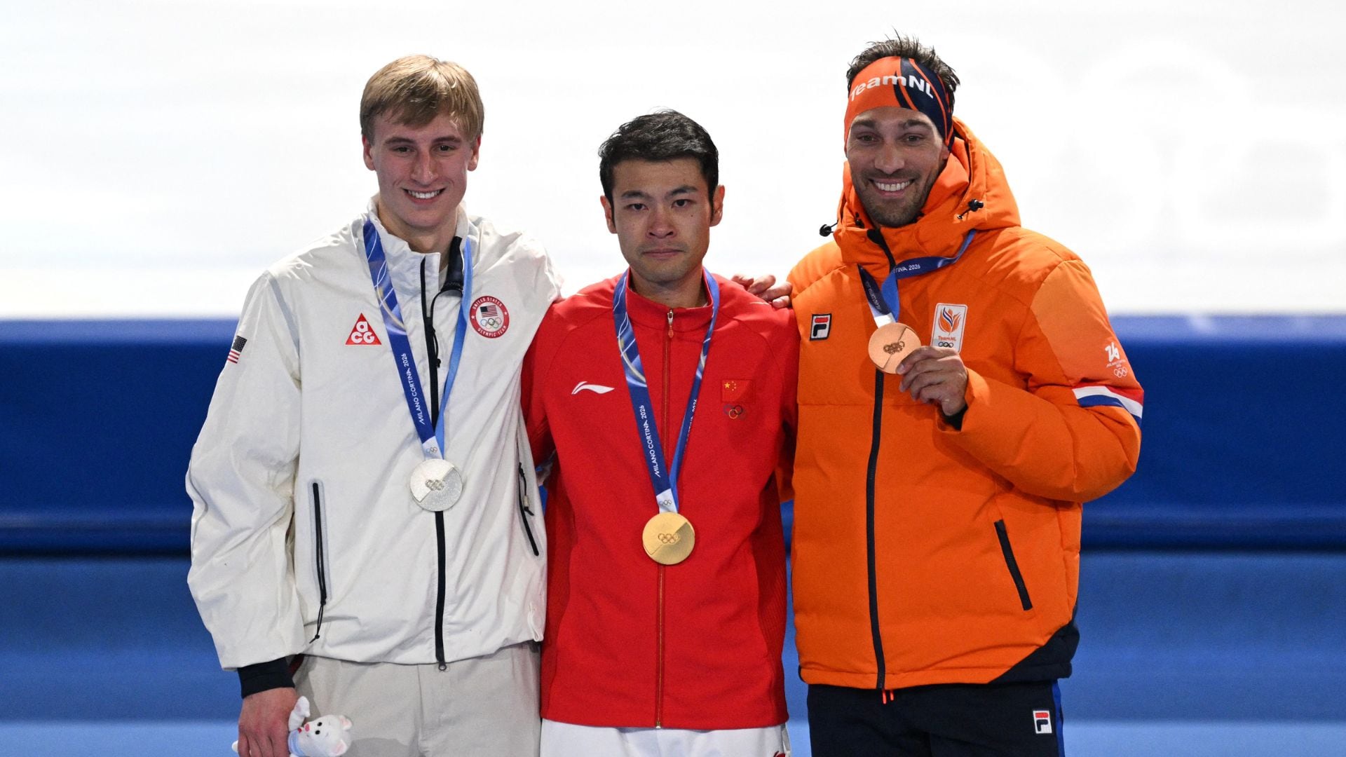 Jordan Stolz receives 1500m silver medal in Milan - KQ2 | St. Joseph ...