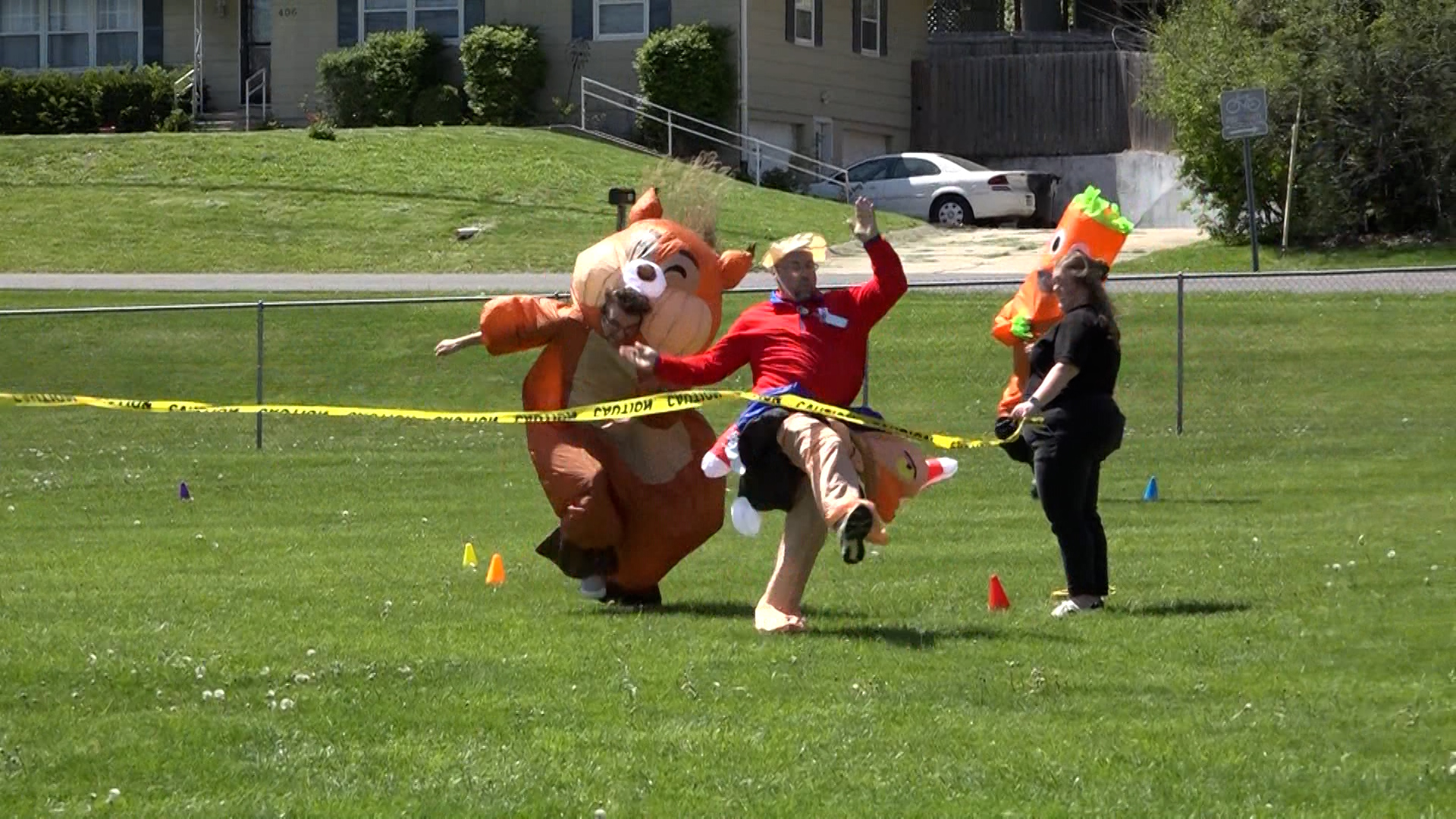 Savannah school raises thousands for 'inflatable race,' students - KQ2 ...